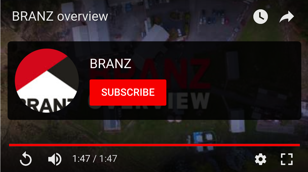 Home page - BRANZ
